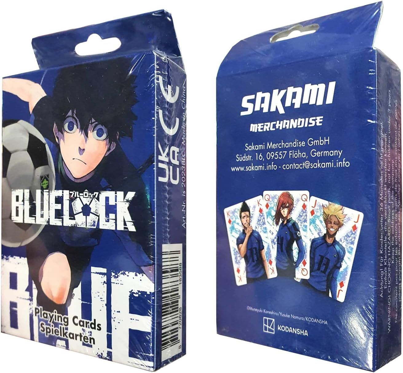 Карти за игра Sakami Merchandise - Blue Lock | Ozone.bg