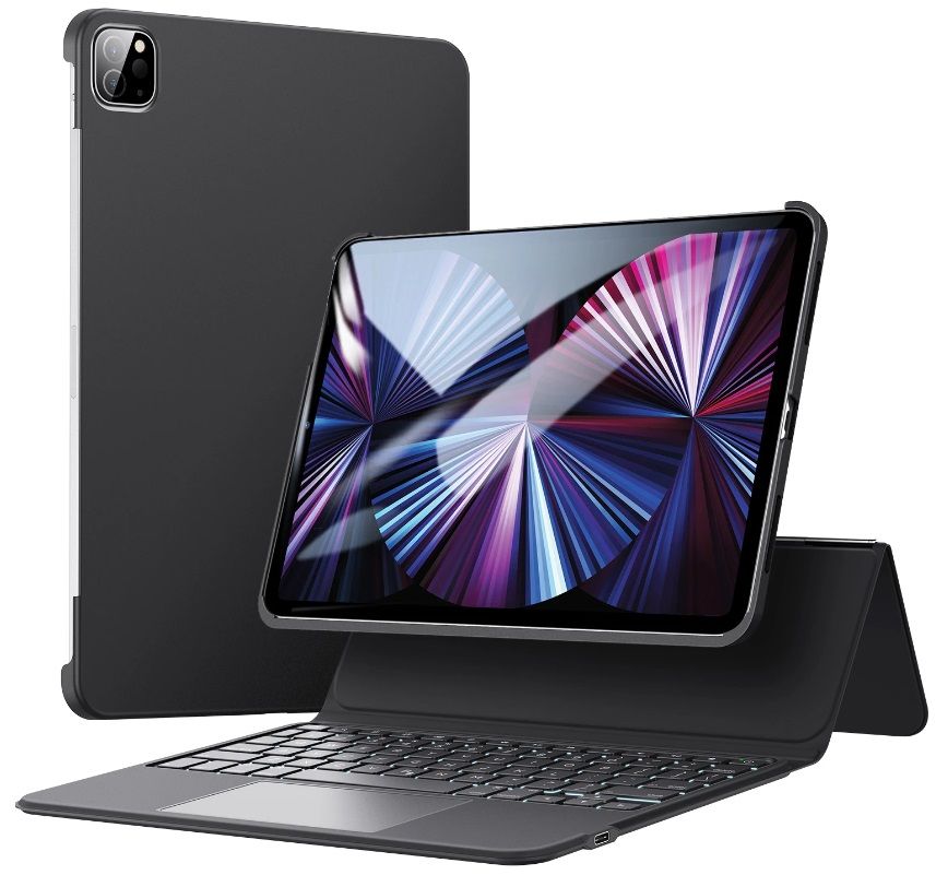 Калъф с клавиатура ESR - Ascend Keyboard, iPad Air 4/5/Pro 11, черен ...