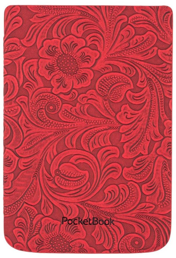 Калъф PocketBook - за Basic Lux 2, Red Flower | Ozone.bg