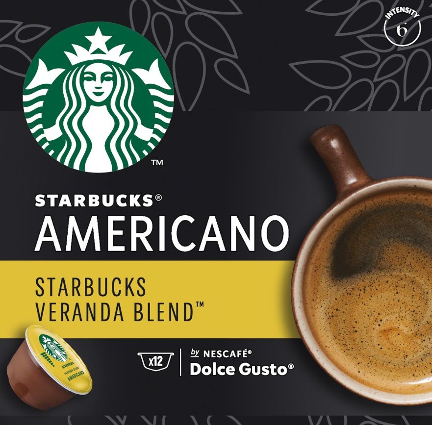 Кафе капсули STARBUCKS - Veranda Blend, 12 напитки | Ozone.bg