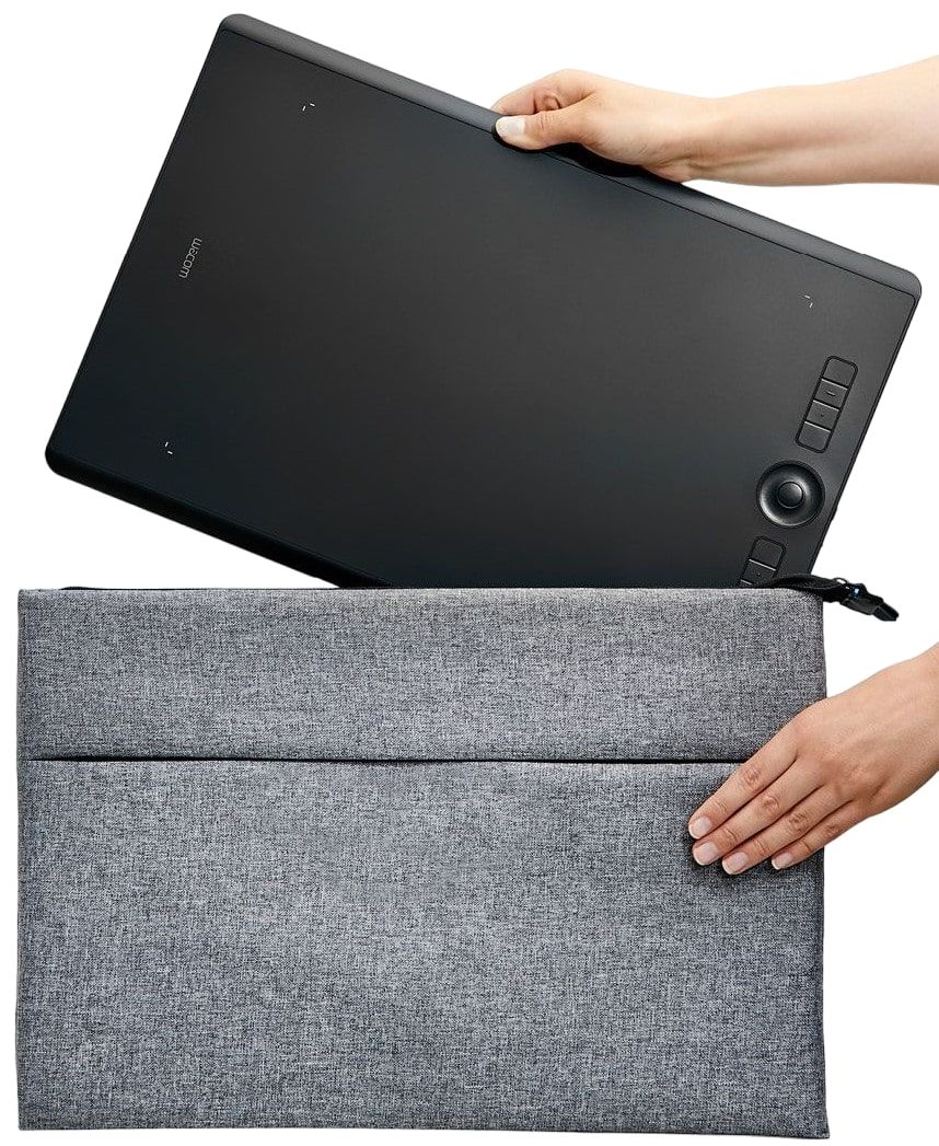 Калъф Wacom - Soft Case, Large, сив | Ozone.bg