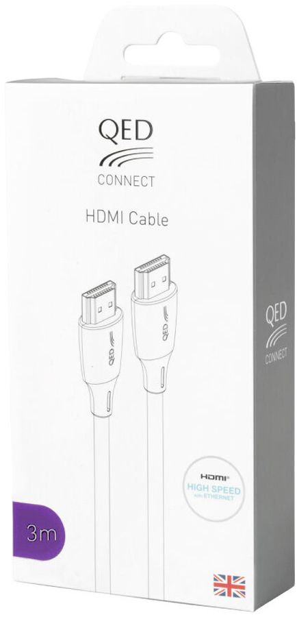 Кабел QED - Connect QE8167, HDMI/HDMI, 3m, черен | Ozone.bg