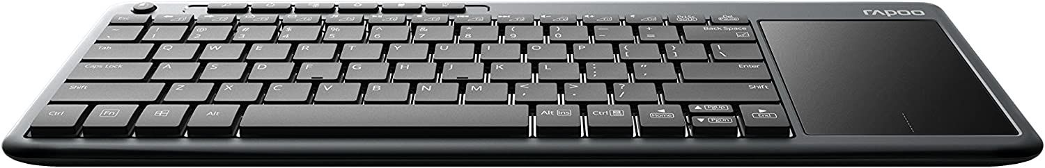 Клавиатура RAPOO - K2600 2.4Ghz, безжична, сива | Ozone.bg