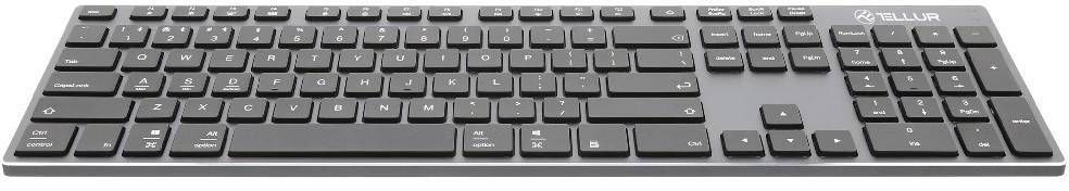 Клавиатура Tellur - Shade, безжична, черна/сива | Ozone.bg