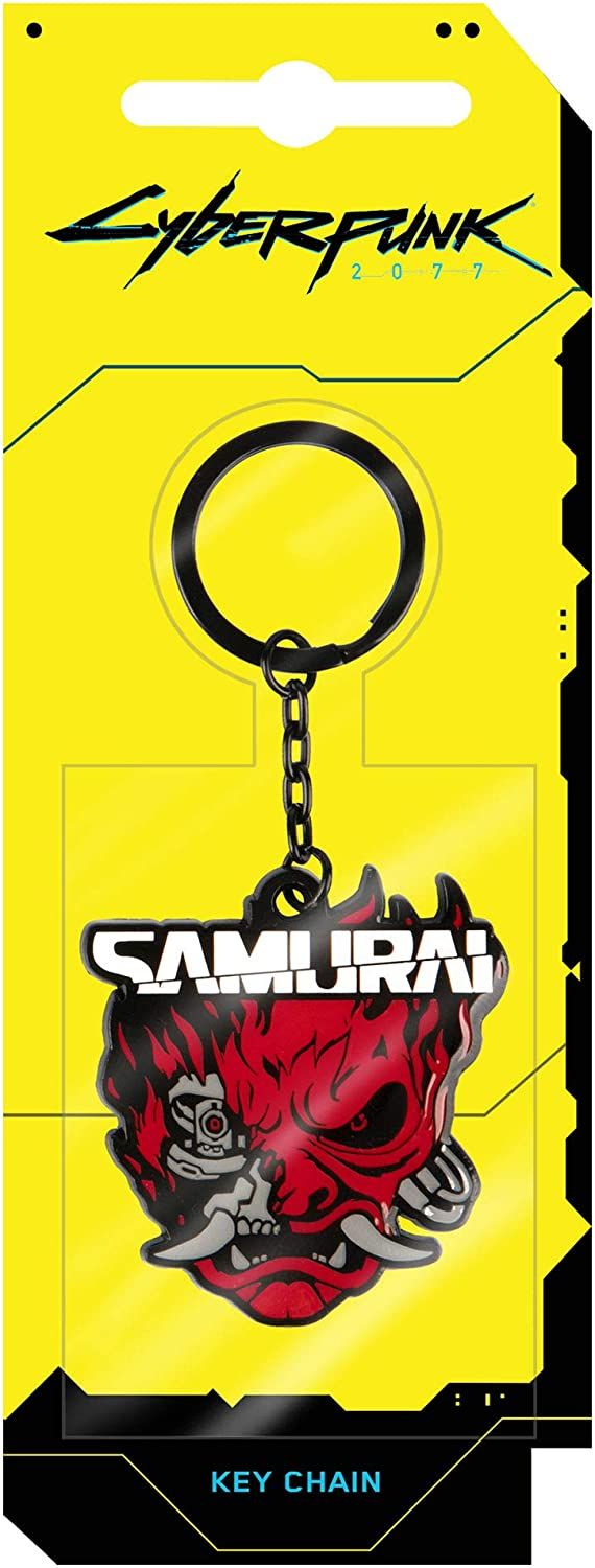 Ключодържател JINX Games: Cyberpunk 2077 - Samurai Logo | Ozone.bg