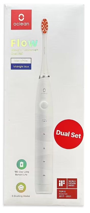 Комплект Oclean - Flow Duo Set, синя/бяла | Ozone.bg
