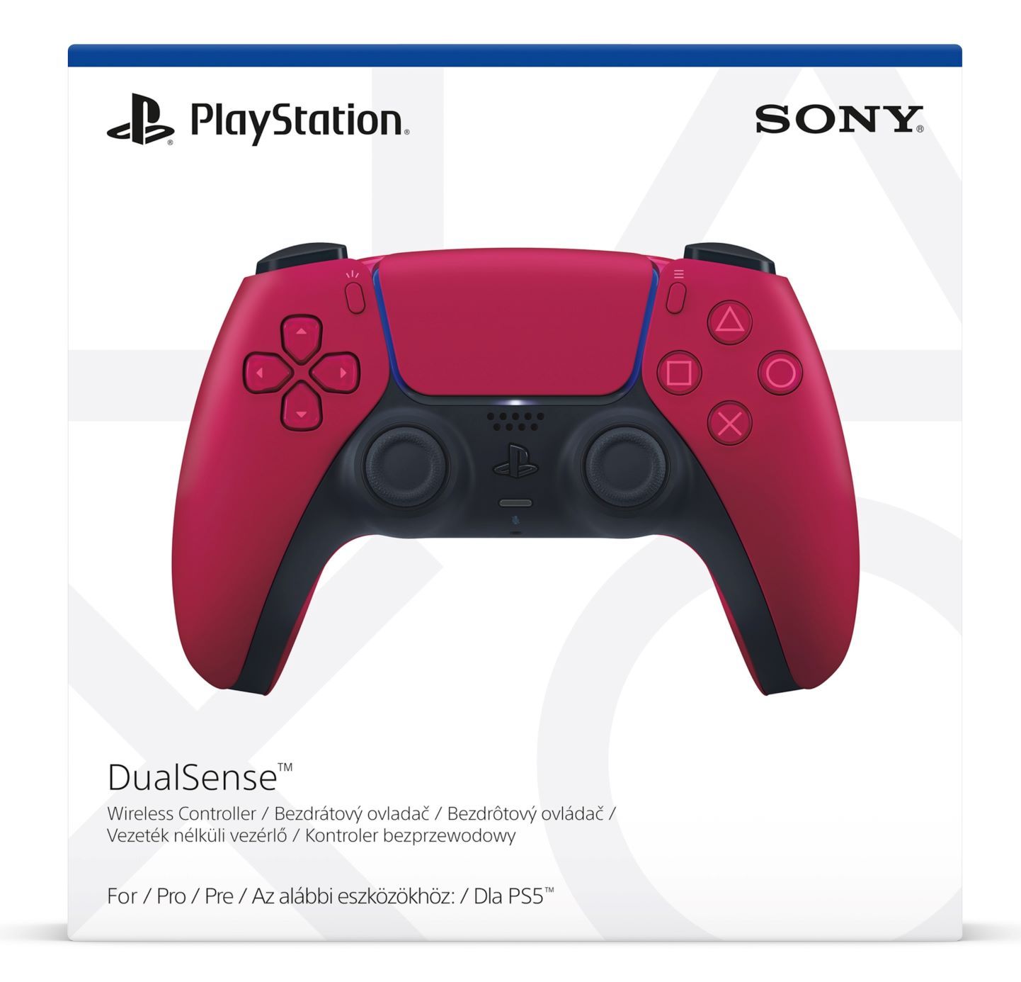 Контролер Cosmic Red DualSense Wireless Controller | Ozone.bg