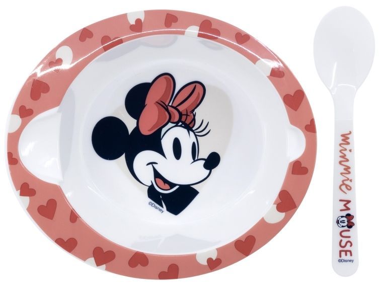 Комплект за хранене Stor - Micro, Minnie Mouse Heart Full | Добра цена ...