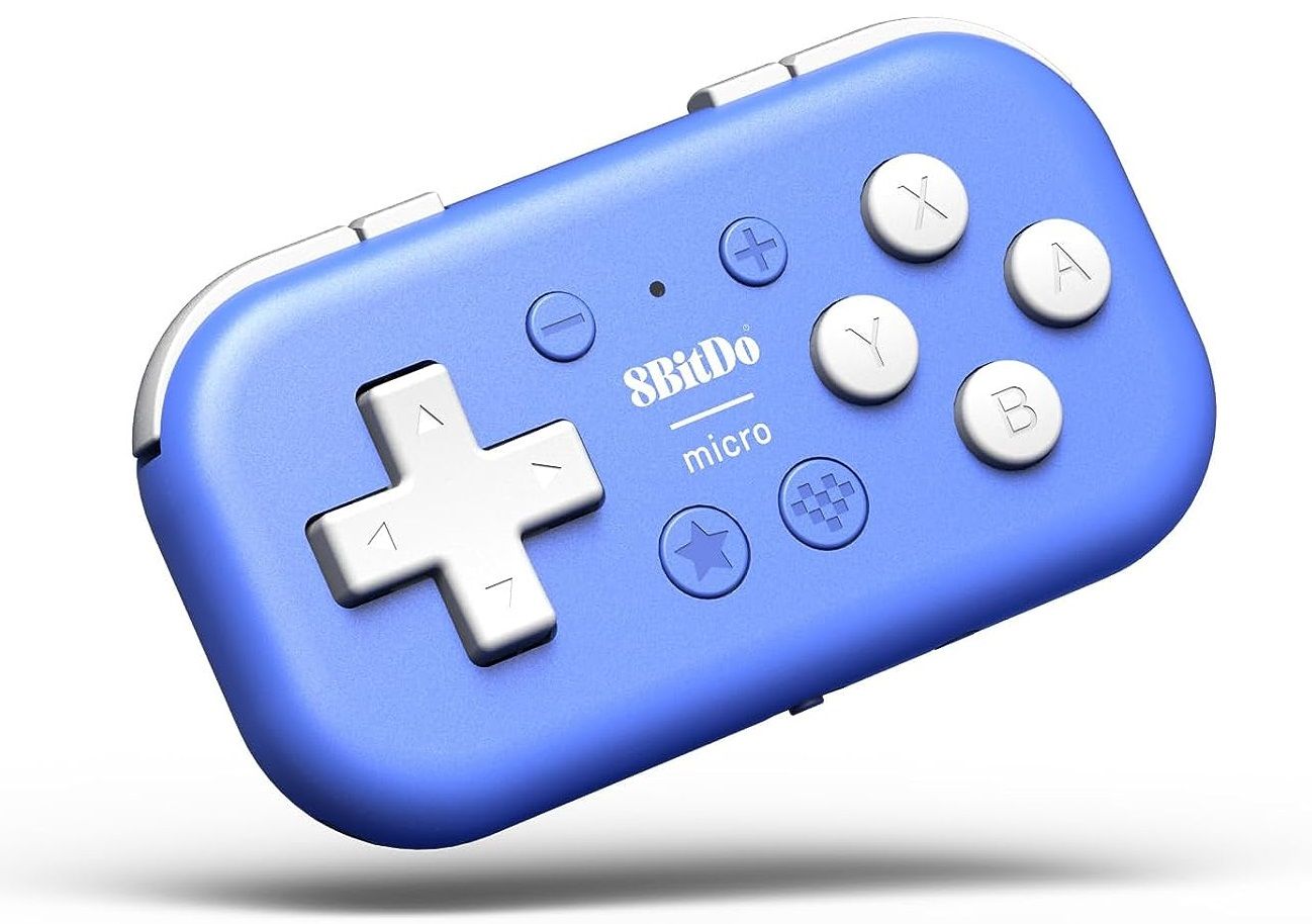 Контролер 8BitDo - Micro Bluetooth Gamepad, син | Ozone.bg