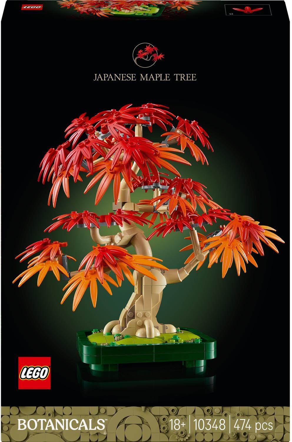 Конструктор LEGO Botanicals - Бонзай Червен японски клен (10348 ...