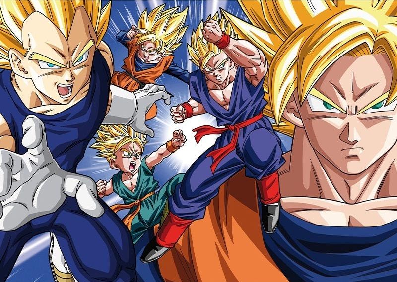 Комплект пощенски картички ABYstyle Animation: Dragon Ball Z - Set 1, 5 ...