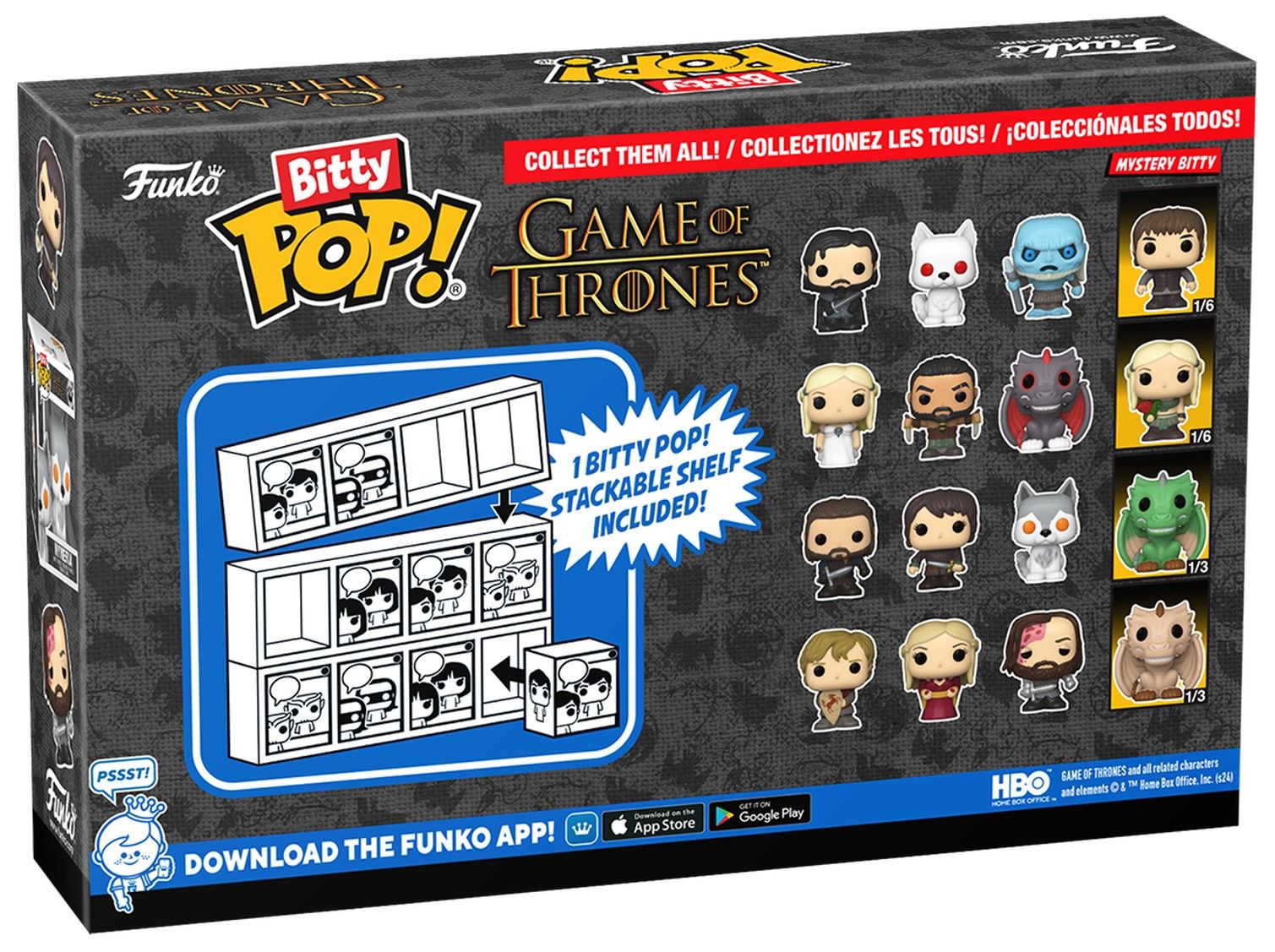 Комплект мини фигури Funko Bitty POP! Television: Game of Thrones - 4 ...