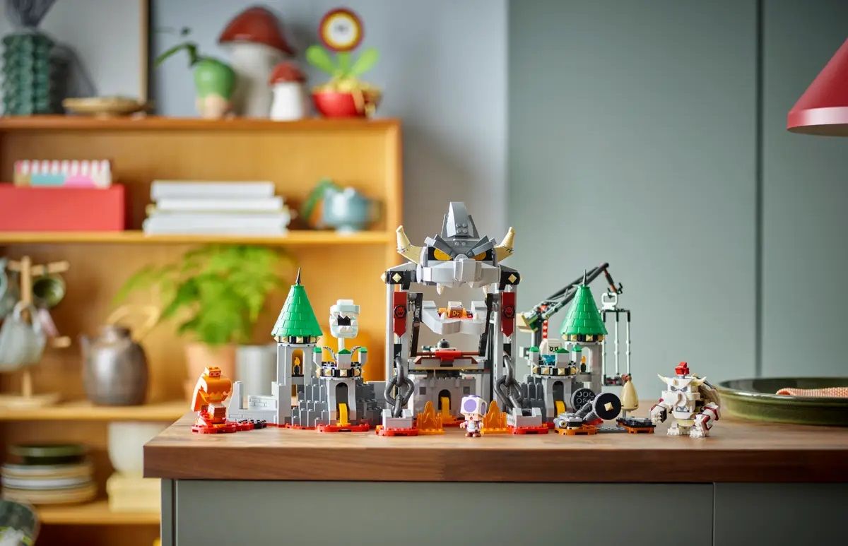 Конструктор допълнение LEGO Super Mario - Битката при замъка на Баузър ...