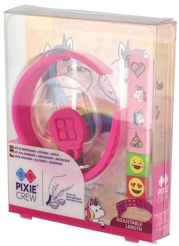 Комплект гривна с ключодържател и пинче Pixie Crew - Unicorn | Ozone.bg