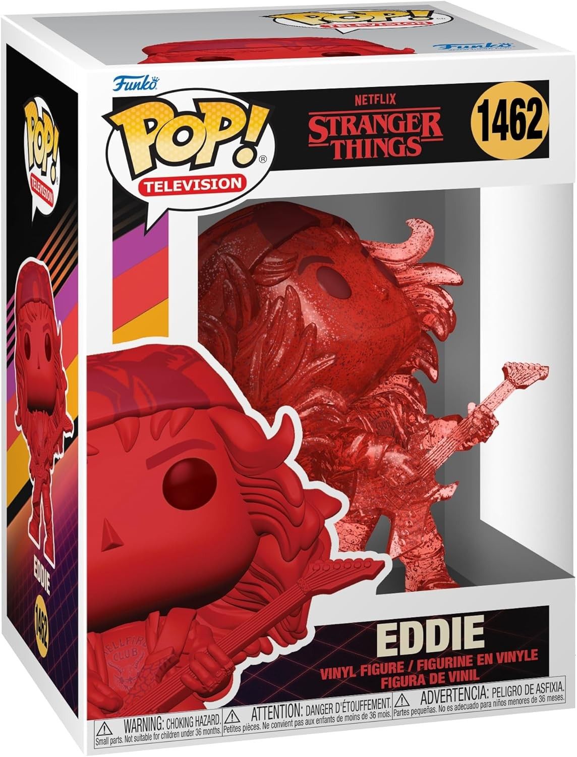 Комплект Funko POP! Television: Stranger Things - Hunter Eddie with ...