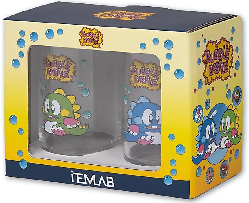 Комплект чаши за вода ItemLab Games: Bubble Bobble - Bub and Bob | Ozone.bg