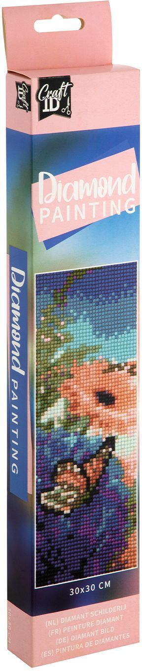 Комплект за рисуване с мъниста Grafix - Цветя | Ozone.bg