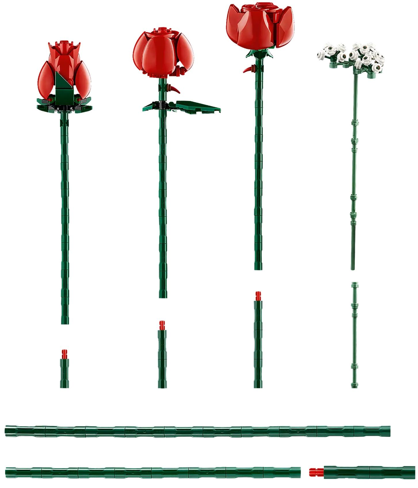 Конструктор LEGO Botanical - Букет от рози (10328) | Отлична цена ...