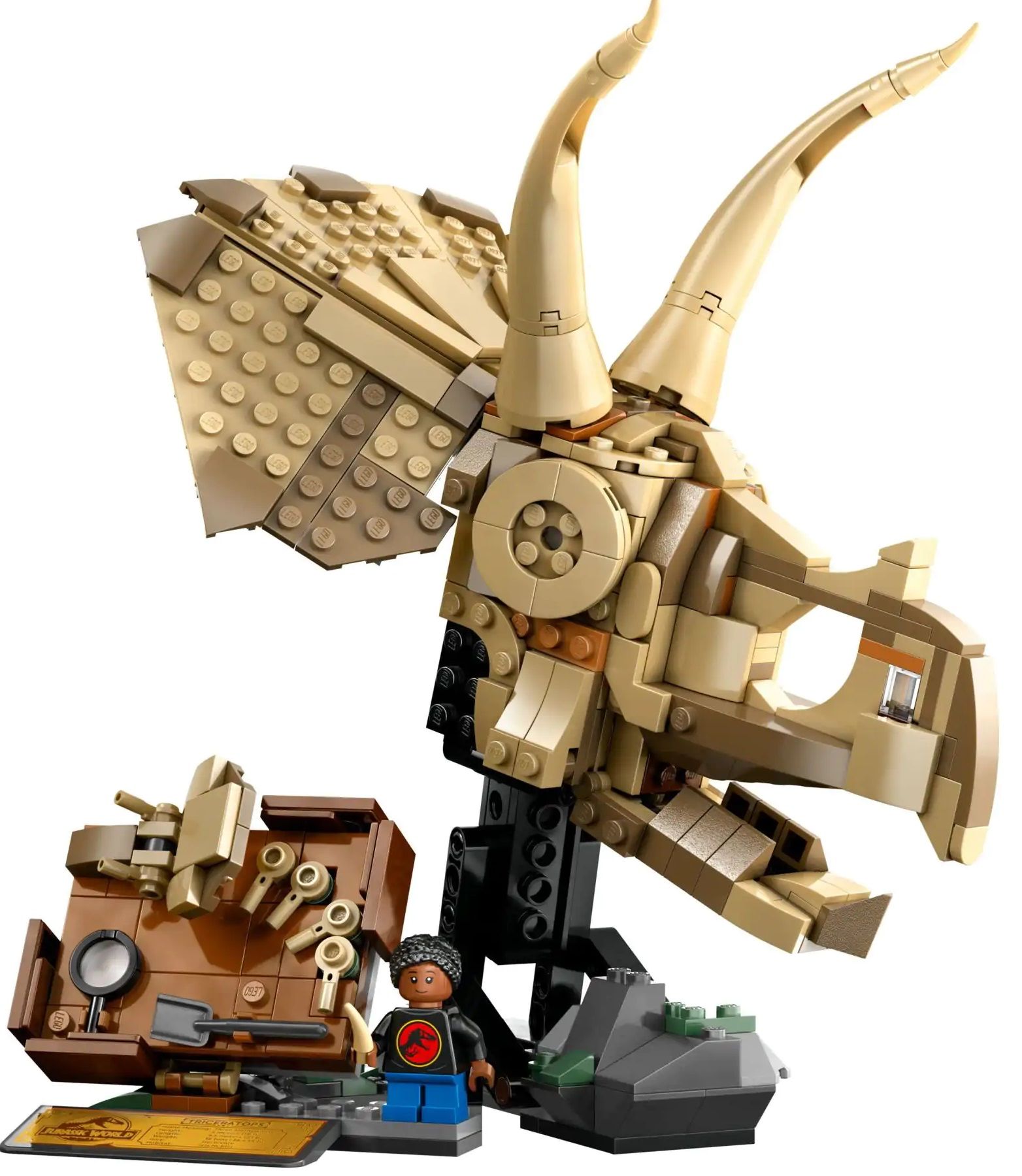 Конструктор LEGO Jurassic World - Dinosaur Fossils: Triceratops Skull ...