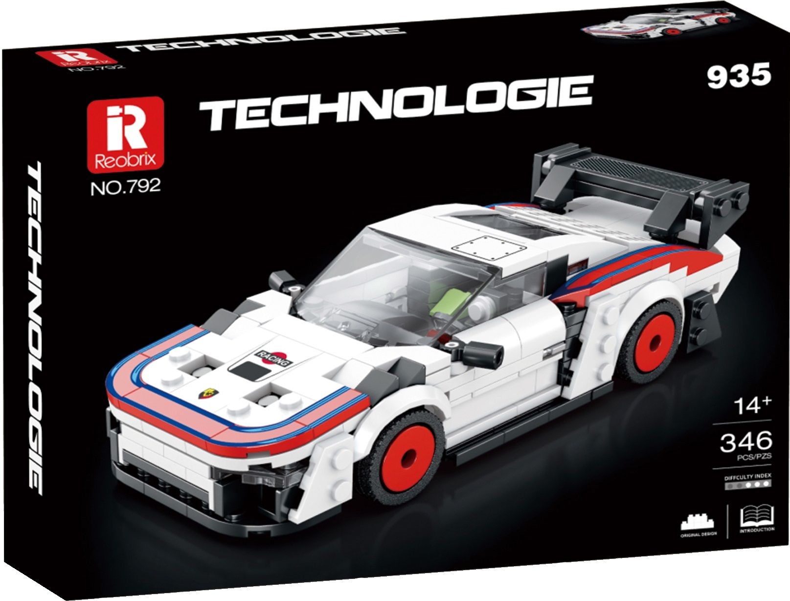 Конструктор Reobrix Technologie - Porsche 935 (792) | Отлична цена ...