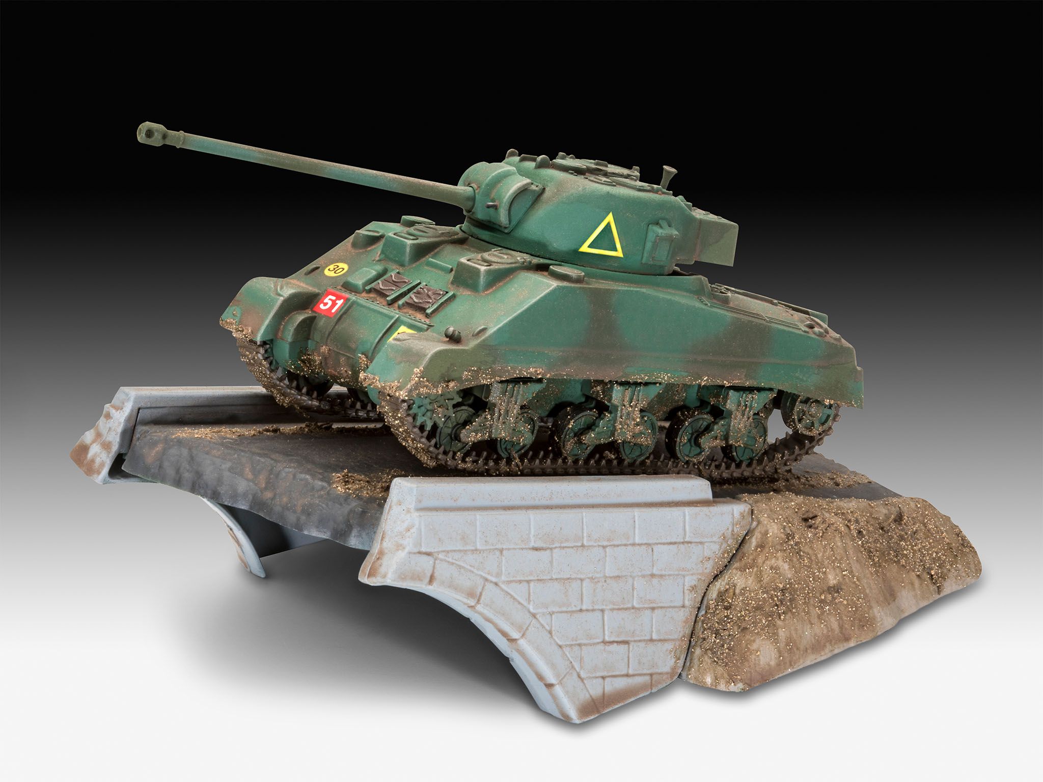 Комплект диорама Revell Военни: Танкове - Sherman Firefly | Ozone.bg