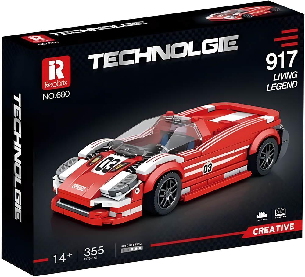 Конструктор Reobrix Technologie - Porsche 917 (680) | Отлична цена ...
