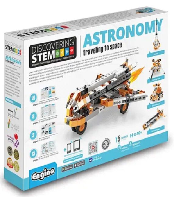 Конструктор Engino STEM Astronomy - Пътуване до космоса | Отлична цена ...