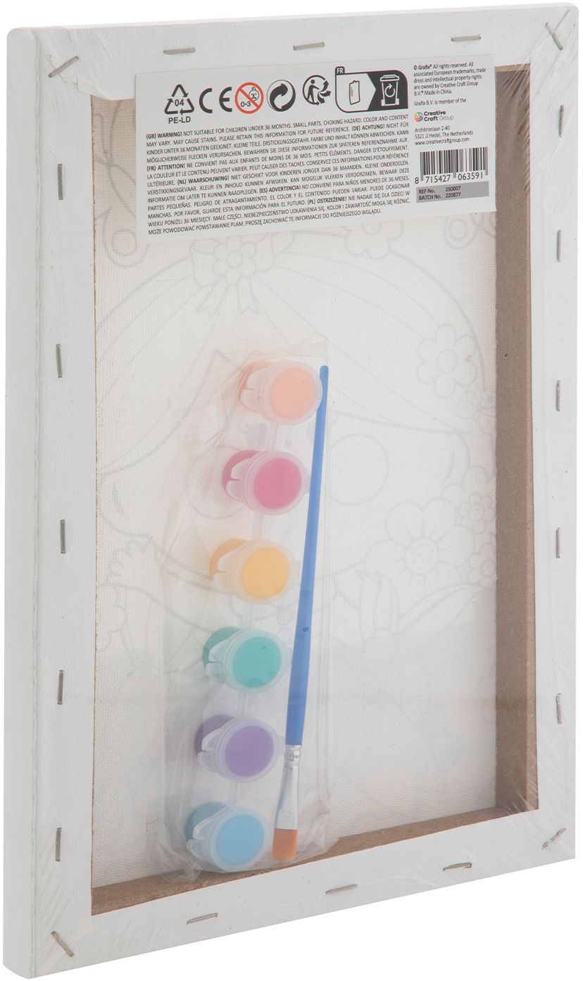 Комплект за рисуване по номера Grafix - Принцеса | Ozone.bg