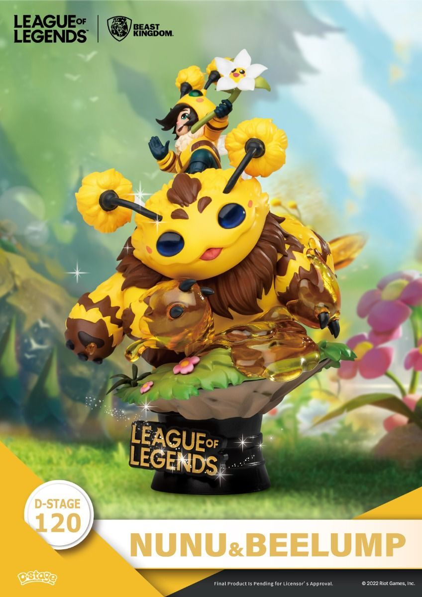 Комплект статуетки Beast Kingdom Games: League of Legends - Nunu ...