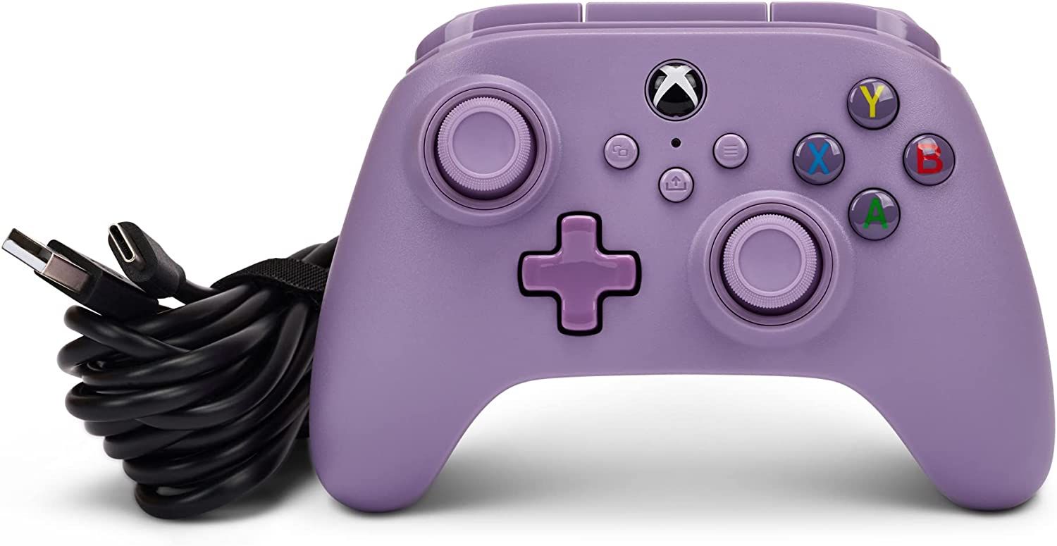 Контролер PowerA - Nano Enhanced, жичен, за Xbox One/Series X/S, Lilac ...