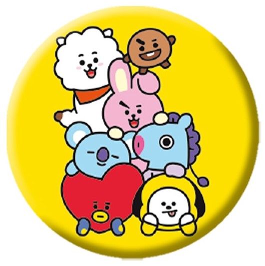 Комплект значки GB eye Animation: BT21 - Mix | Ozone.bg