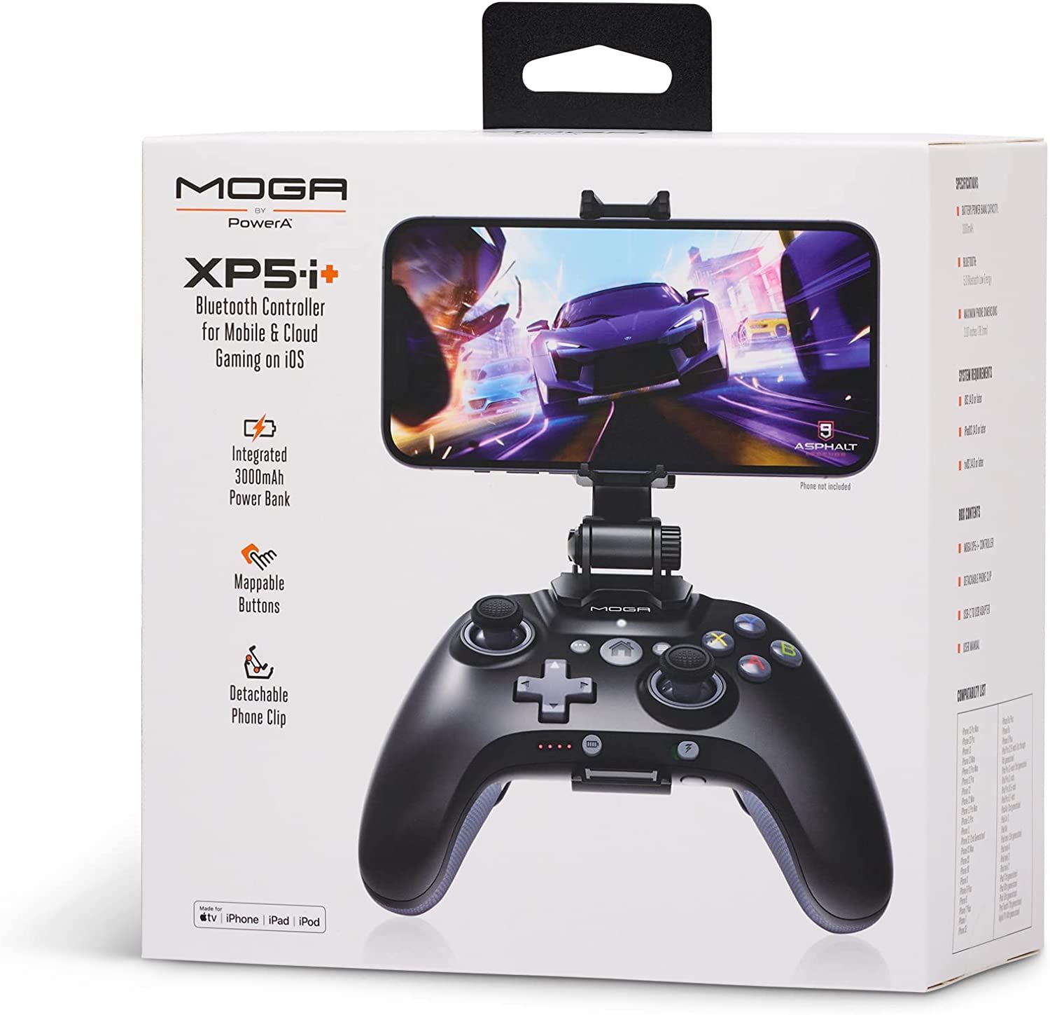 Контролер PowerA - MOGA XP5-i Plus Bluetooth Controller (iOS/MAC ...
