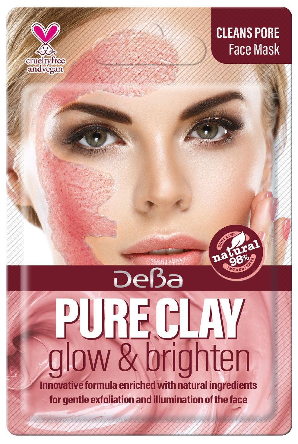 Deva Комплект маски за лице Pure Clay Mix, 3 x 7 ml | Ozone.bg