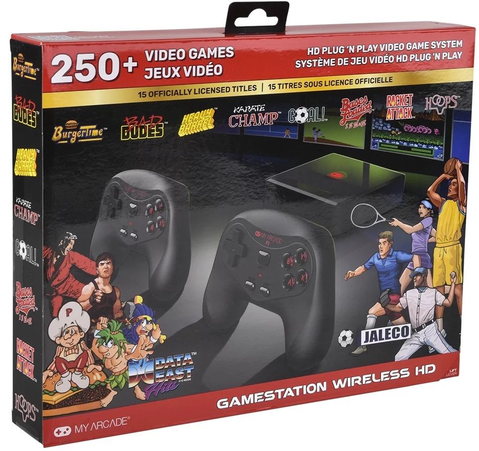 Конзола My Arcade - Data East And Jaleco Hits Gamestation Wireless HD ...
