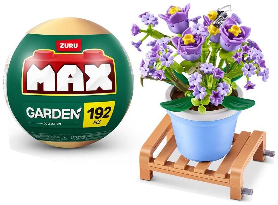 Конструктор Zuru MAX - Garden, цвете в саксия, асортимент | Отлична ...