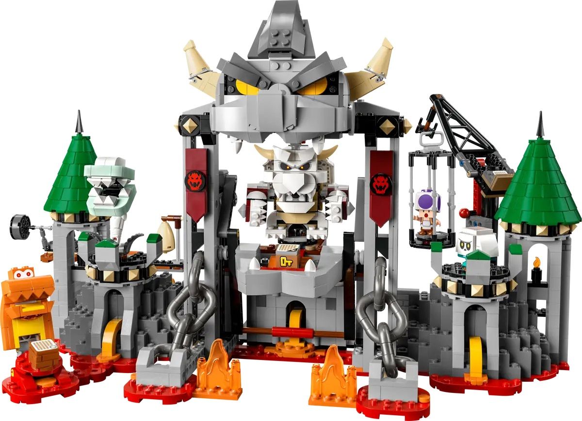 Конструктор допълнение LEGO Super Mario - Битката при замъка на Баузър ...