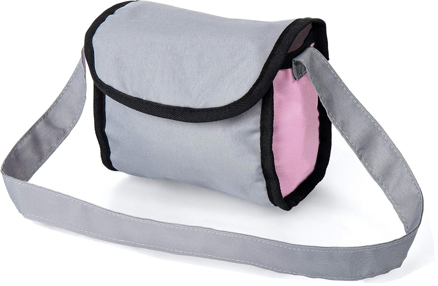 Количка за кукли Bayer - Trendy, с чанта, розова/сива | Отлична цена ...