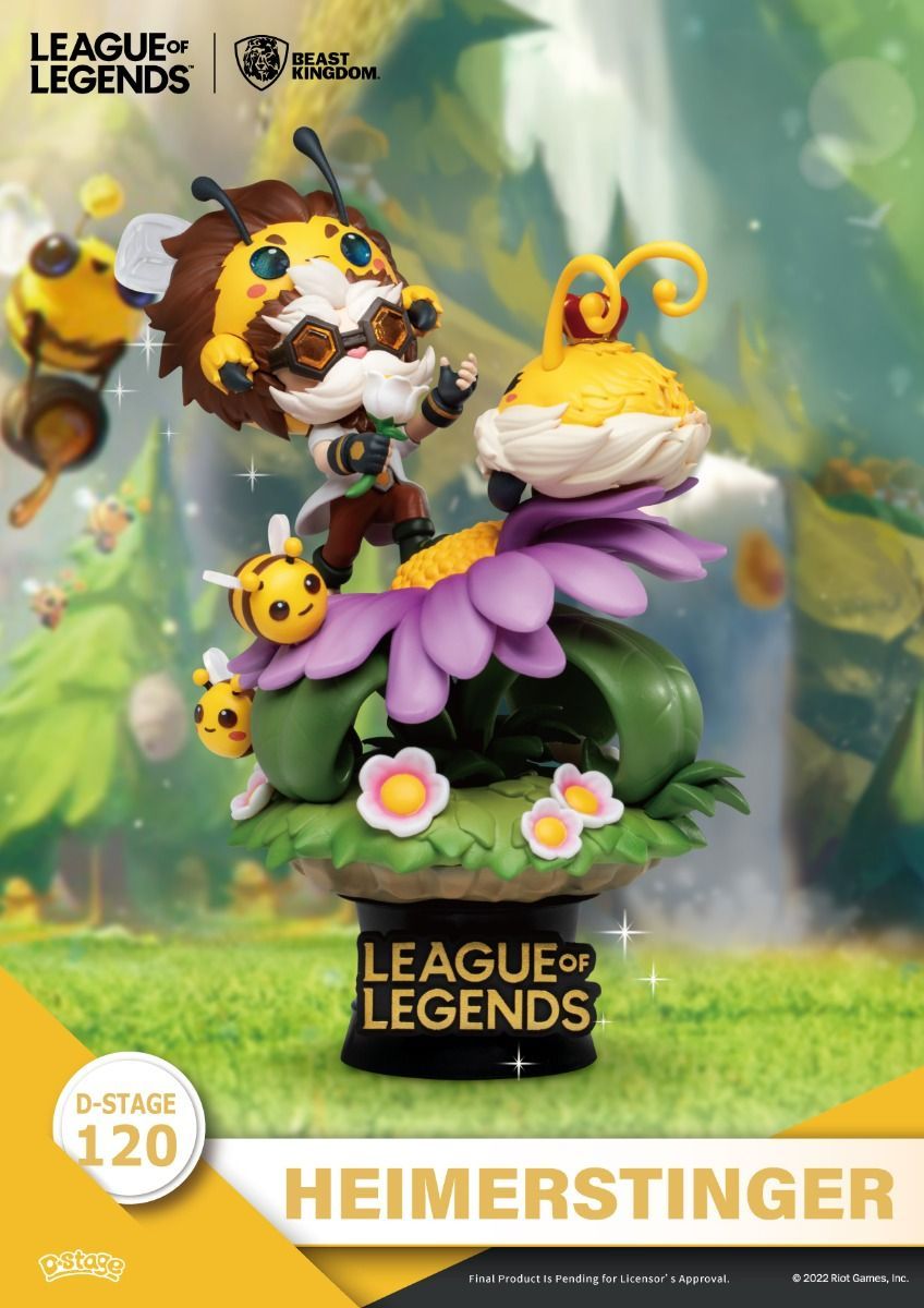 Комплект статуетки Beast Kingdom Games: League of Legends - Nunu ...