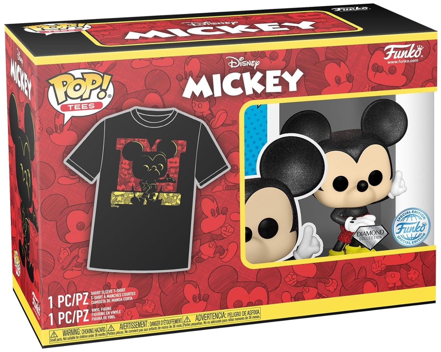 Комплект Funko POP! Collector's Box: Disney - Mickey Mouse (Diamond ...