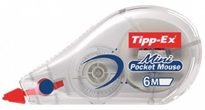Коректор Tipp-Ex - Mini Pocket Mouse, лента, 5 mm x 6 m | Ozone.bg
