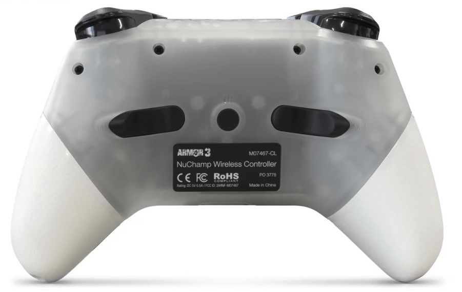 Контролер Armor3 - NuChamp LED, безжичен, прозрачен (Nintendo Switch ...
