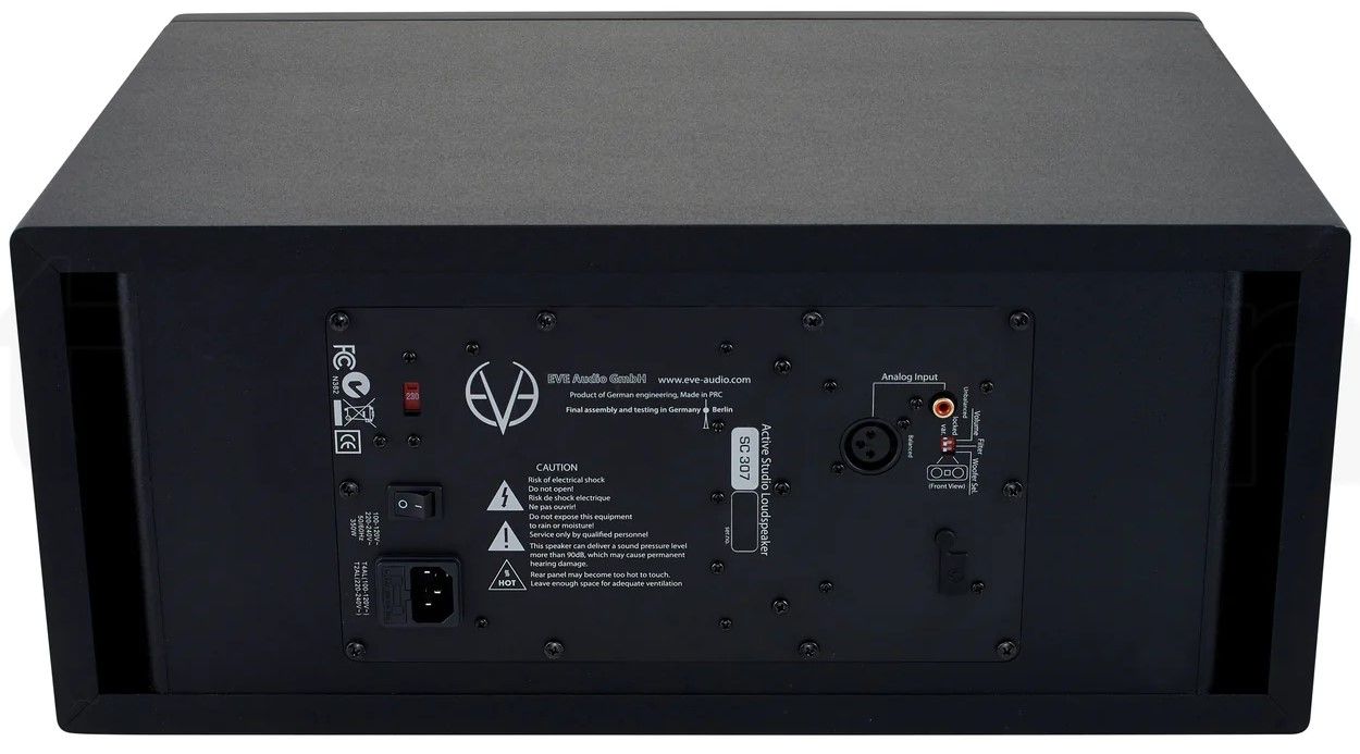 Колона EVE Audio - SC307, черна | Ozone.bg