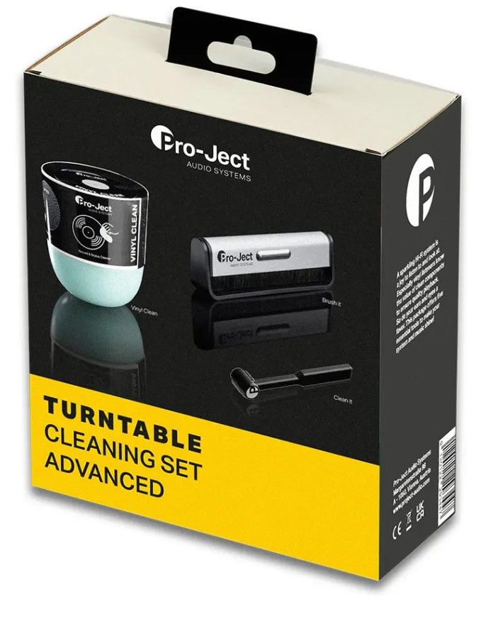 Комплект за почистване Pro-Ject - Cleaning Set Advanced, черен | Ozone.bg