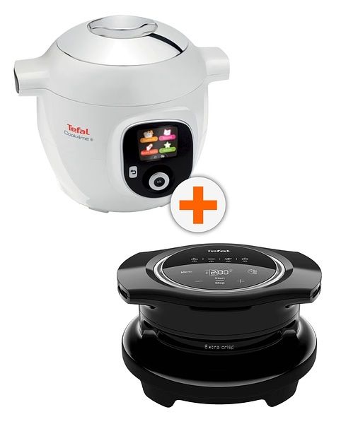 Комплект мултикукър Tefal - COOK4ME CY851130 + капак Tefal EY150830 ...