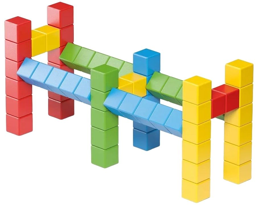 Комплект магнитни кубчета Geomag - Magicube, Try me, 64 части | Отлична цена | Ozone.bg