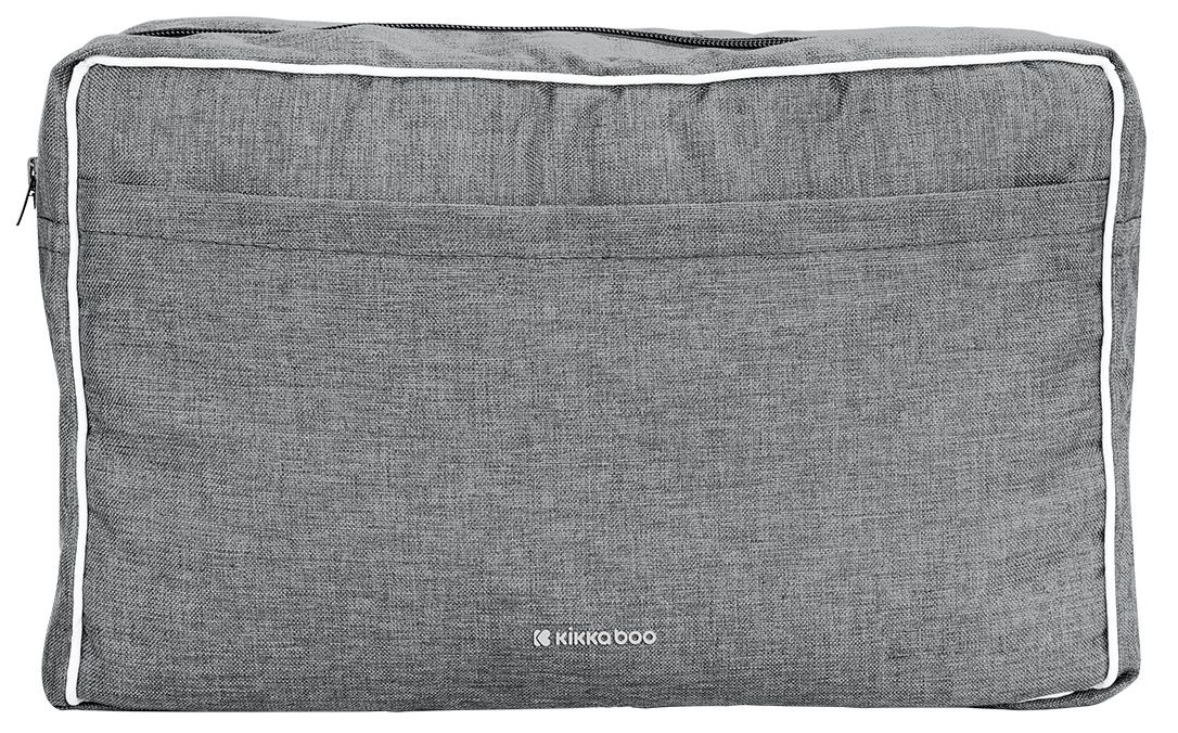 Комбинирана бебешка количка 3 в 1 KikkaBoo - Selina, Light Grey | Добра ...