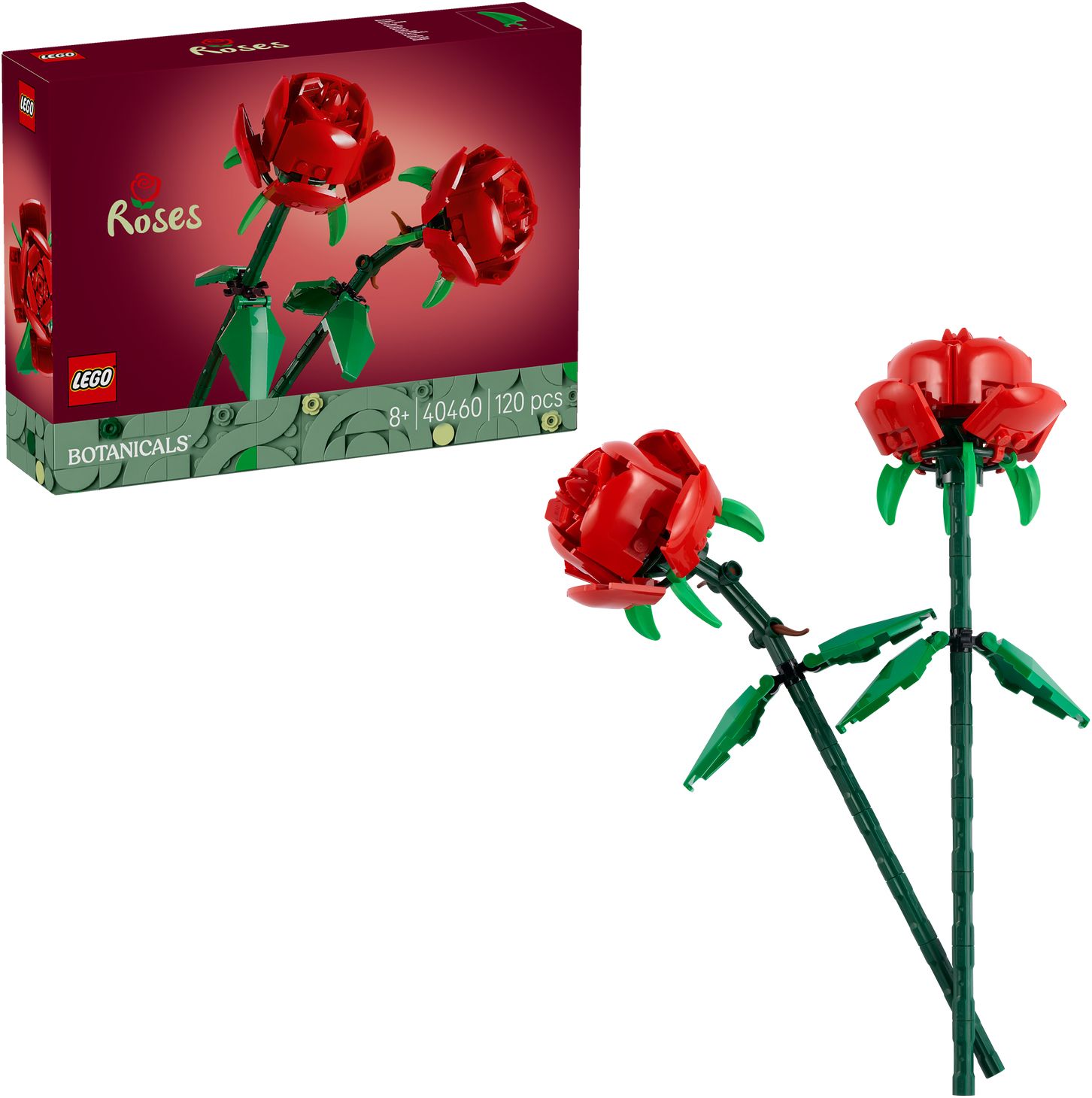 Конструктор LEGO Iconic - Рози (40460) | Отлична цена | Ozone.bg