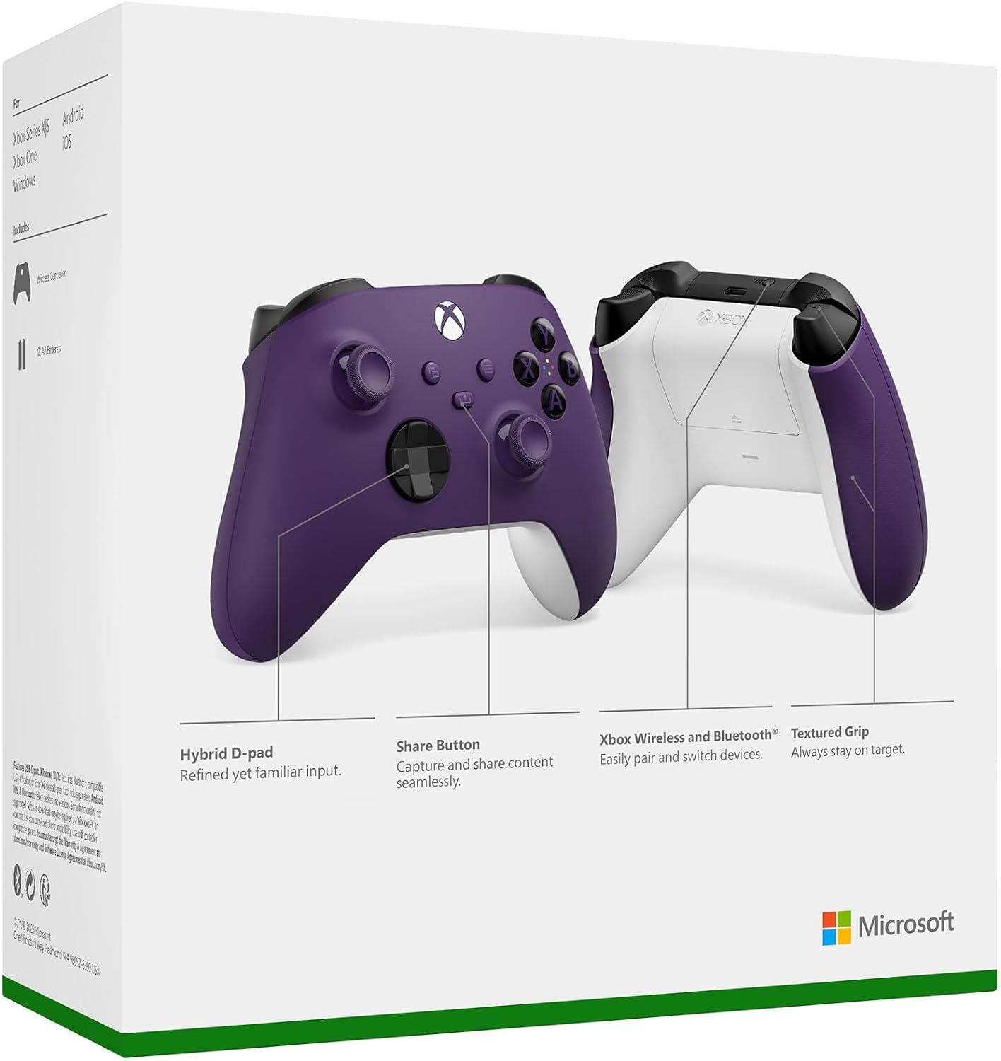 Контролер Microsoft - Xbox Wireless Controller, Astral Purple | Ozone.bg