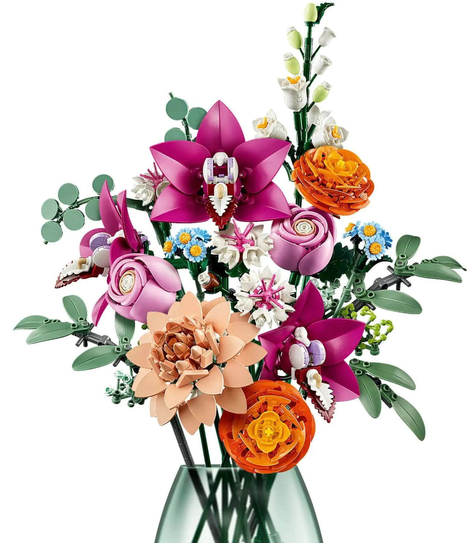 Конструктор LEGO Botanicals - Красив букет с розови цветя (10342 ...