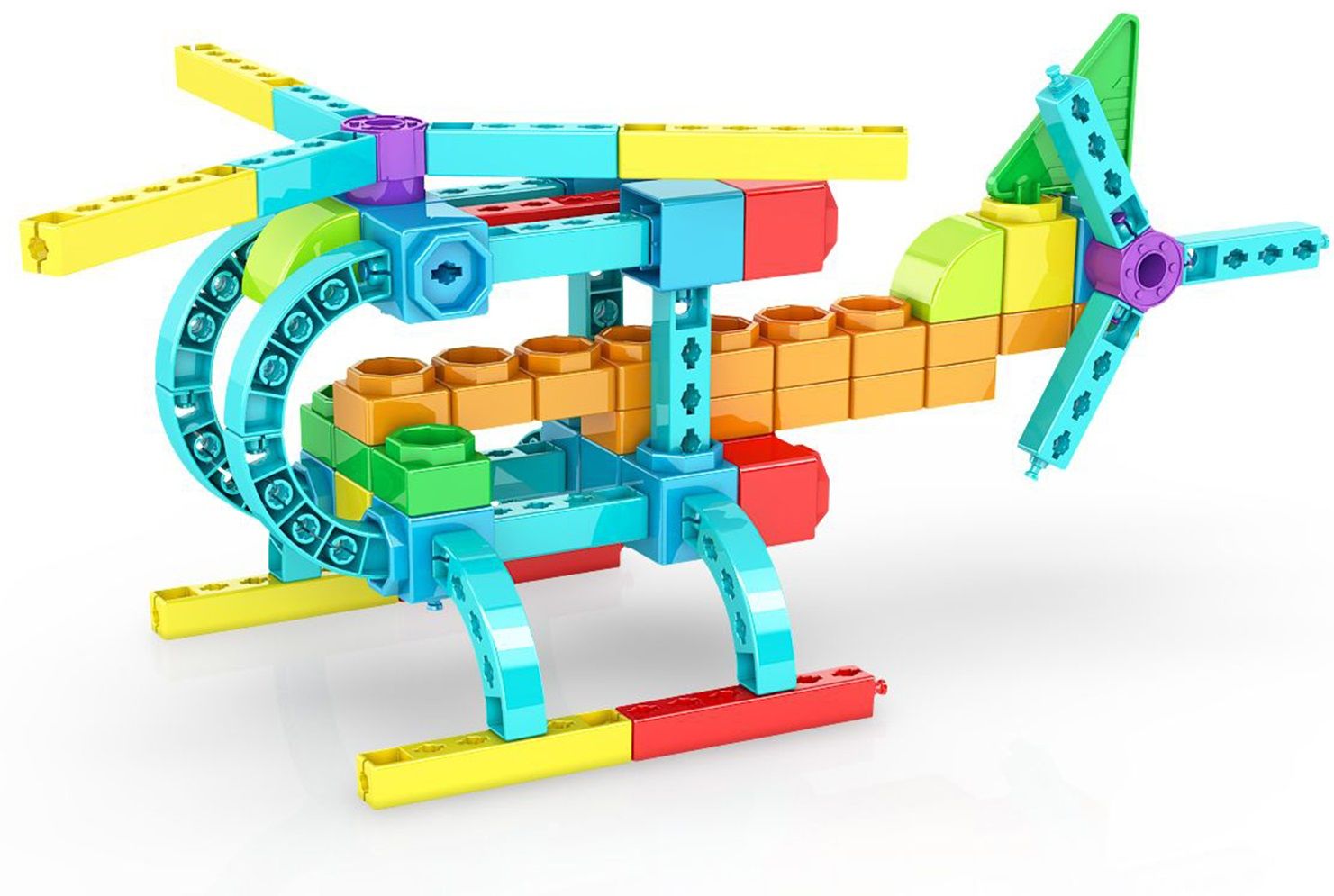 Конструктор 10 в 1 Engino Qboidz - Състезателна кола | Отлична цена ...